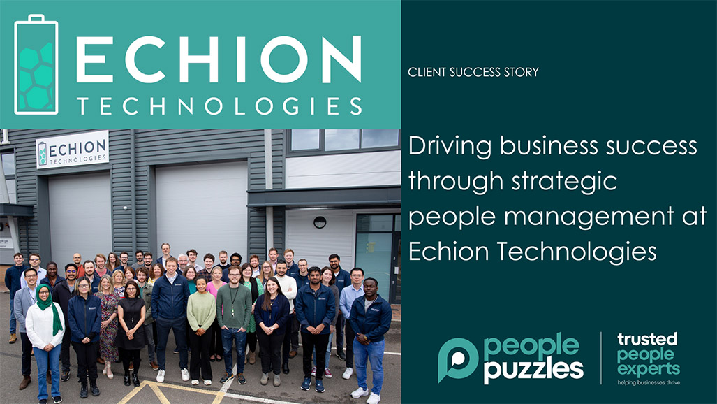 Driving Business Success through Strategic People Management at Echion Technologies - People Puzzles